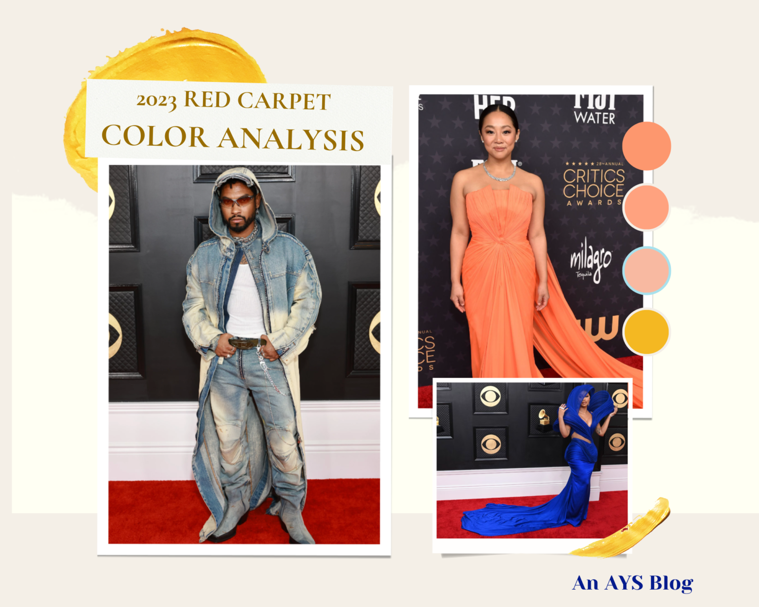 2023 Red Carpet Color Analysis - An AYS Blog