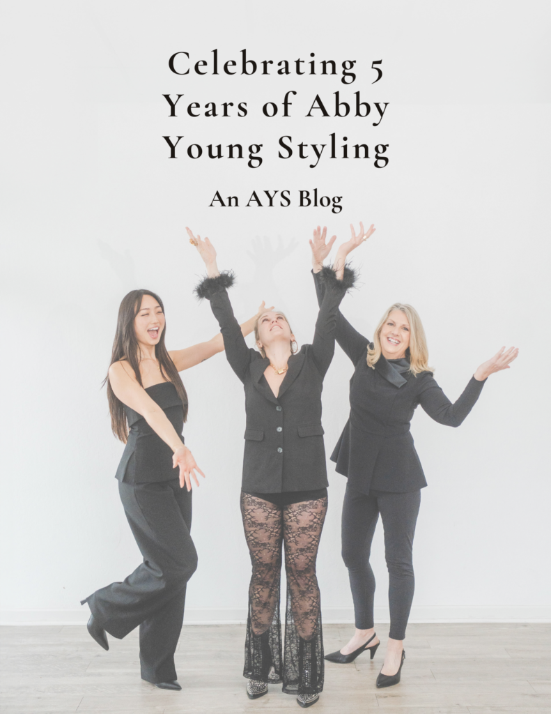 Celebrating 5 Years of Fashion Styling with Abby Young Styling - Abby ...